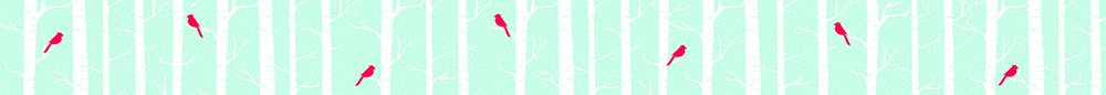 Creative Teaching Press Birch Trees in Snow Border (6811)