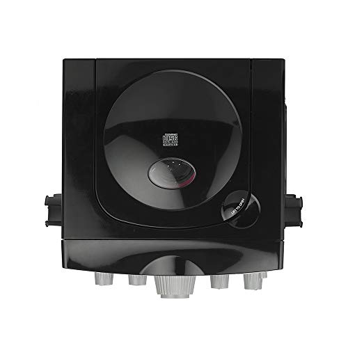 Singing Machine SML385UBK Bluetooth Karaoke System with LED Disco Lights, CD+G, USB, and Microphone, Karaoke Machine for Kids and Adults, Black [Amazon Exclusive]