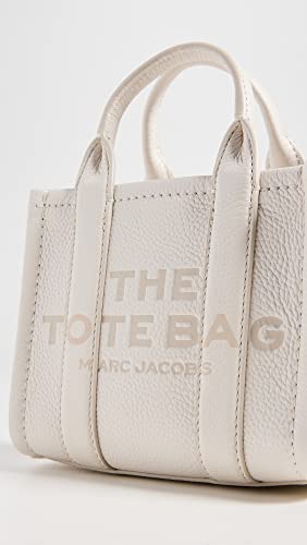 Marc Jacobs Women's The Micro Tote, Cotton/Silver, One Size