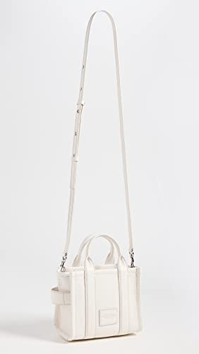 Marc Jacobs Women's The Micro Tote, Cotton/Silver, One Size