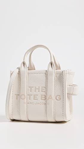 Marc Jacobs Women's The Micro Tote, Cotton/Silver, One Size