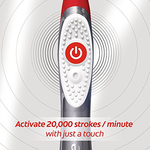 Colgate 360 Optic White Battery Powered Sonic Toothbrush, Soft, 1 Pack