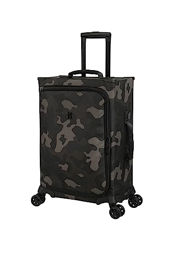 it luggage MaXpace 22" Softside UltraLight Carry-On Spinner, Dark Brown Camo