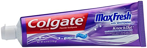 Colgate Max Fresh Knockout Gel Toothpaste, 6 Ounce Pack Of 3
