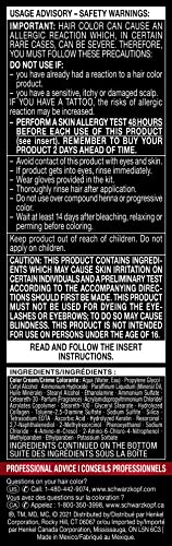 Schwarzkopf Keratin Color Permanent Hair Color Cream, 8.0 Medium Blonde