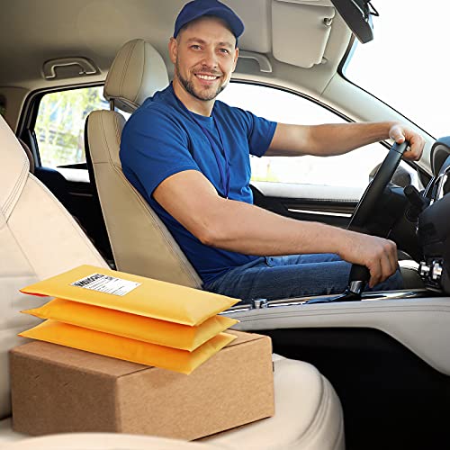 UCGOU Kraft Bubble Mailers 10.5x16 Inch 25 Pack Yellow Padded Envelopes #5 Large Mailing Packages Self Sealing Tear Resistant Boutique Bulk Mail Shipping Bags for Clothes,Book and More
