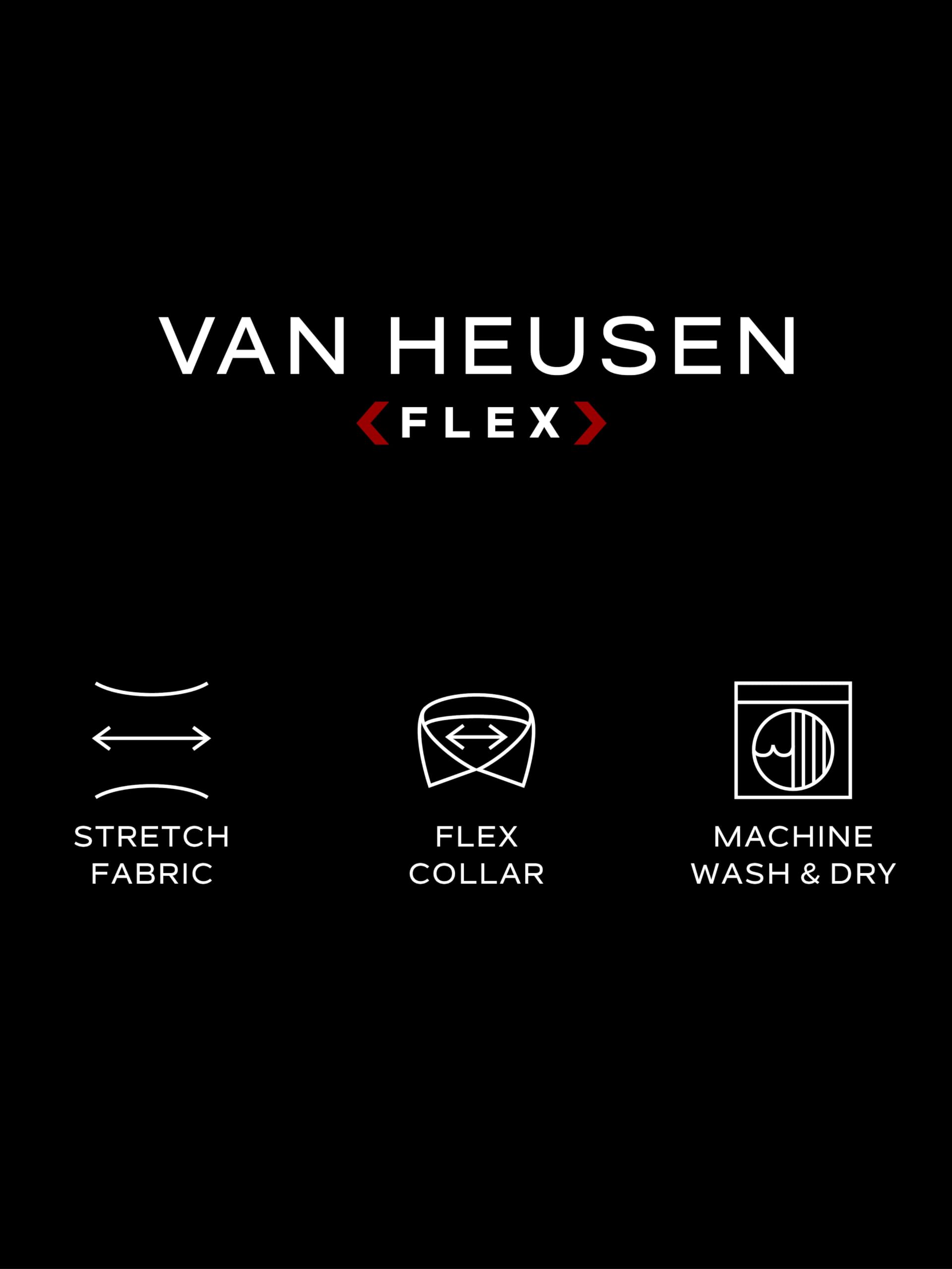 Van Heusen Men's Dress Shirt Slim Fit Flex Collar Stretch Solid, Blue Frost, 17" Neck 36"-37" Sleeve