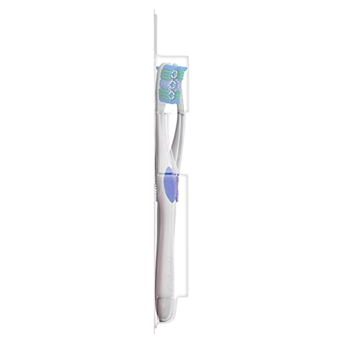 Colgate 360 Optic White Whitening Toothbrush, Adult Soft Toothbrush with Whitening Cups, Helps Whiten Teeth and Removes Odor Causing Bacteria, 4 Pack