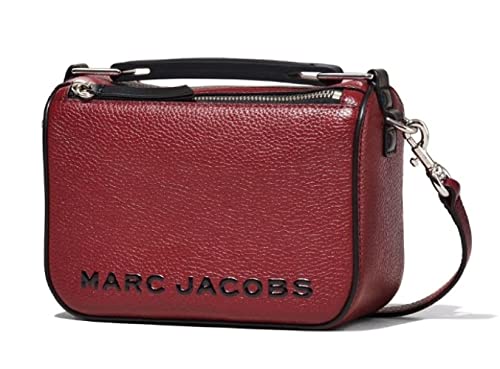 Marc Jacobs The Softbox 20 Vachetta Red With Silver Hardware Pebbled Leather Women's Shoulder Bag