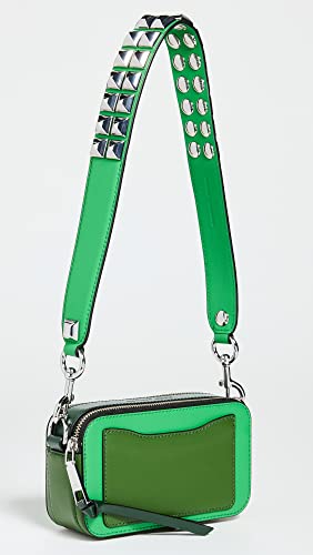 Marc Jacobs Women's The Studded Snapshot, Fern Green Multi, One Size