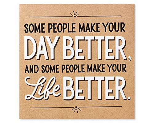 American Greetings Thank You Card (Day Better)