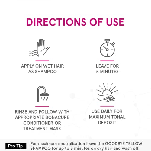 GoodBye Yellow by Schwarzkopf Shampoo 300ml, 10.0 Ounce (4045787515992)