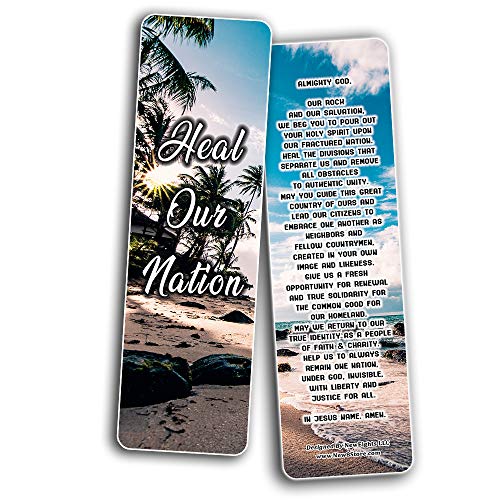 Prayers for Nations Bookmarks (60-Pack) - Perfect Giftaway for Sunday School and Ministries