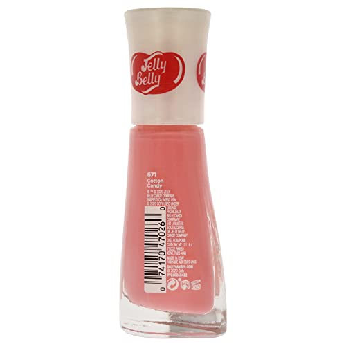 Sally Hansen Insta-Dri Jelly Belly Nail Color - 671 Cotton Candy Nail Polish Women 0.31 oz