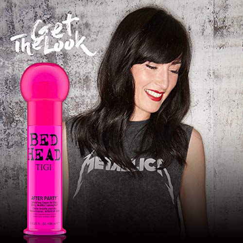 Tigi Smoothing, Frizz Control & Shine by TIGI Bed Head After-Party Smoothing Cream 100ml, Clear