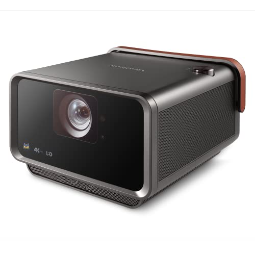 ViewSonic X10-4KE True 4K UHD Short Throw LED Portable Smart Wi-Fi Home Theater Projector Compatible with Amazon Alexa and Google Assistant (Renewed)