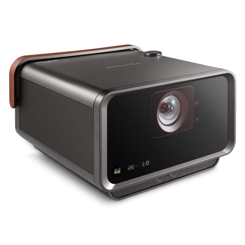 ViewSonic X10-4KE True 4K UHD Short Throw LED Portable Smart Wi-Fi Home Theater Projector Compatible with Amazon Alexa and Google Assistant (Renewed)