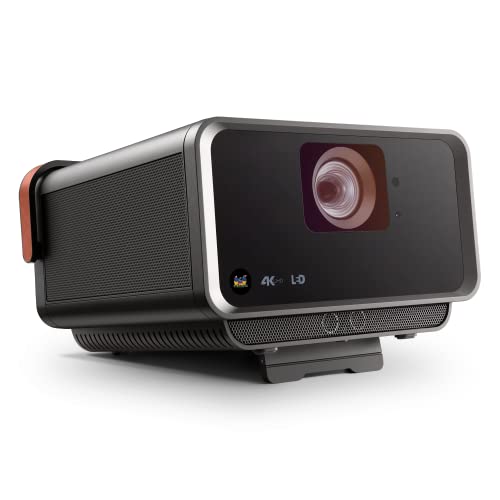 ViewSonic X10-4KE True 4K UHD Short Throw LED Portable Smart Wi-Fi Home Theater Projector Compatible with Amazon Alexa and Google Assistant (Renewed)
