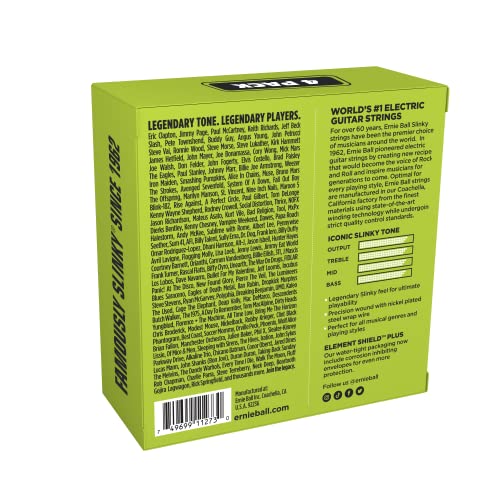 Ernie Ball Regular Slinky Nickel Wound Electric Guitar Strings Amazon Exclusive 4-Pack - 10-46 Gauge
