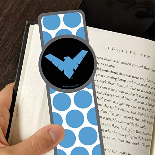Batman Nightwing Logo Set of 3 Glossy Laminated Bookmarks
