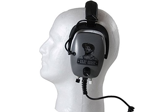 Detectorpro Gray Ghost Ultimate Metal Detector Headphones