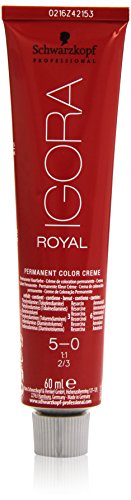 Schwarzkopf IGORA ROYAL 5-0 Light Brown Natural 60ml by Schwarzkopf