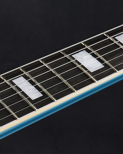 WestCreek CERBERUS Solid Body Electric Guitar, V Heavy Metal Guitar, Right Handed, Rounded End Frets, Bone Nut, Rosewood Fretboard, Mahogany Body