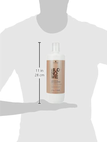 Schwarzkopf blondme Premium Developer 2% / 7 Volume Hair Color Developer, 33.8 Ounce, 1 L