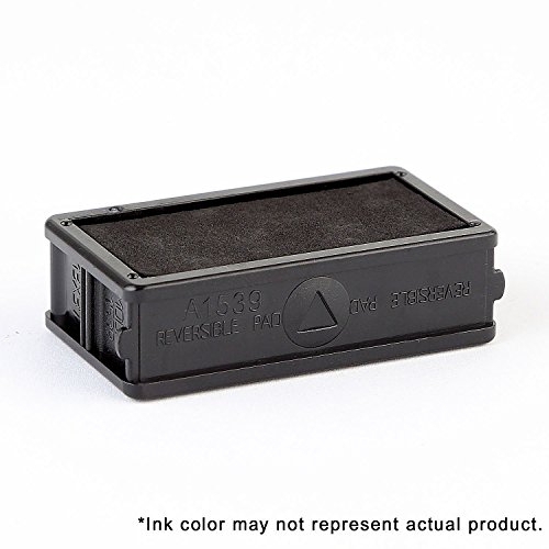Paid with Check and Date - ExcelMark Self-Inking Rubber Stamp - A1539 Red Ink