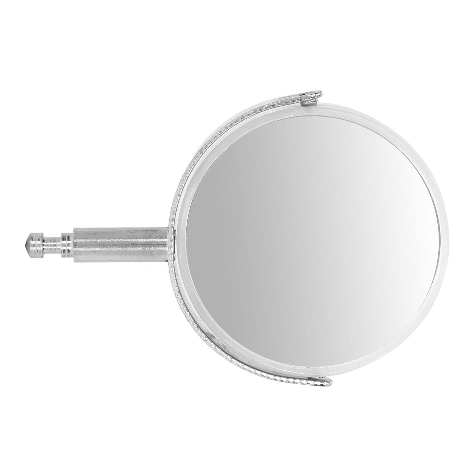 Microscope Reflecting Mirror, Biological Microscope Reflector 360 Degree Rotation Replacement for Light Observation (Plastic Bracket)