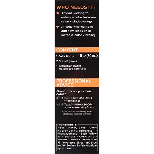 Schwarzkopf Color Boost Color Vibrancy Booster, Golden