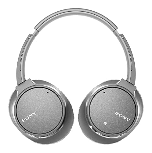 Sony WH-CH700N Wireless Noise Cancelling Over-The-Ear Headphones. Gray