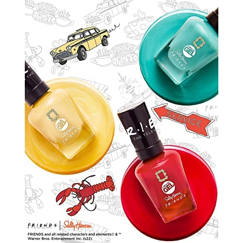 Sally Hansen Miracle Gel Friends Duo 2 pack: THE ONE WITH (LAVENDOOR & TOP COAT SHINY)