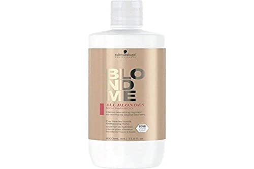 Schwarzkopf BlondeMe Rich Shampoo 33.8 Fl Oz PK-1