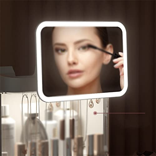 TKFDC Shelf Desktop Handheld Cosmetic Organizer Drawer Dustproof Shelf Desktop Skin Care Organizer Lipstick Storage