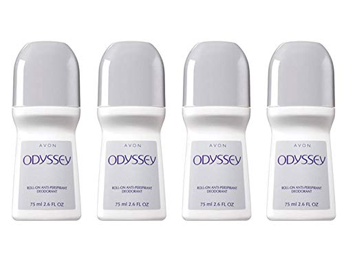 Avon Odyssey Roll-on Anti-perspirant Deodorant Size 2.6 oz (4-Pack)