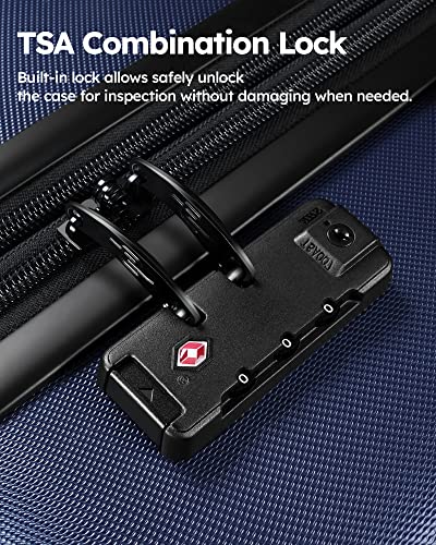 Hardside Expandable Luggage with Spinner Wheels,24 inch Travel Suitcases with TSA Lock…