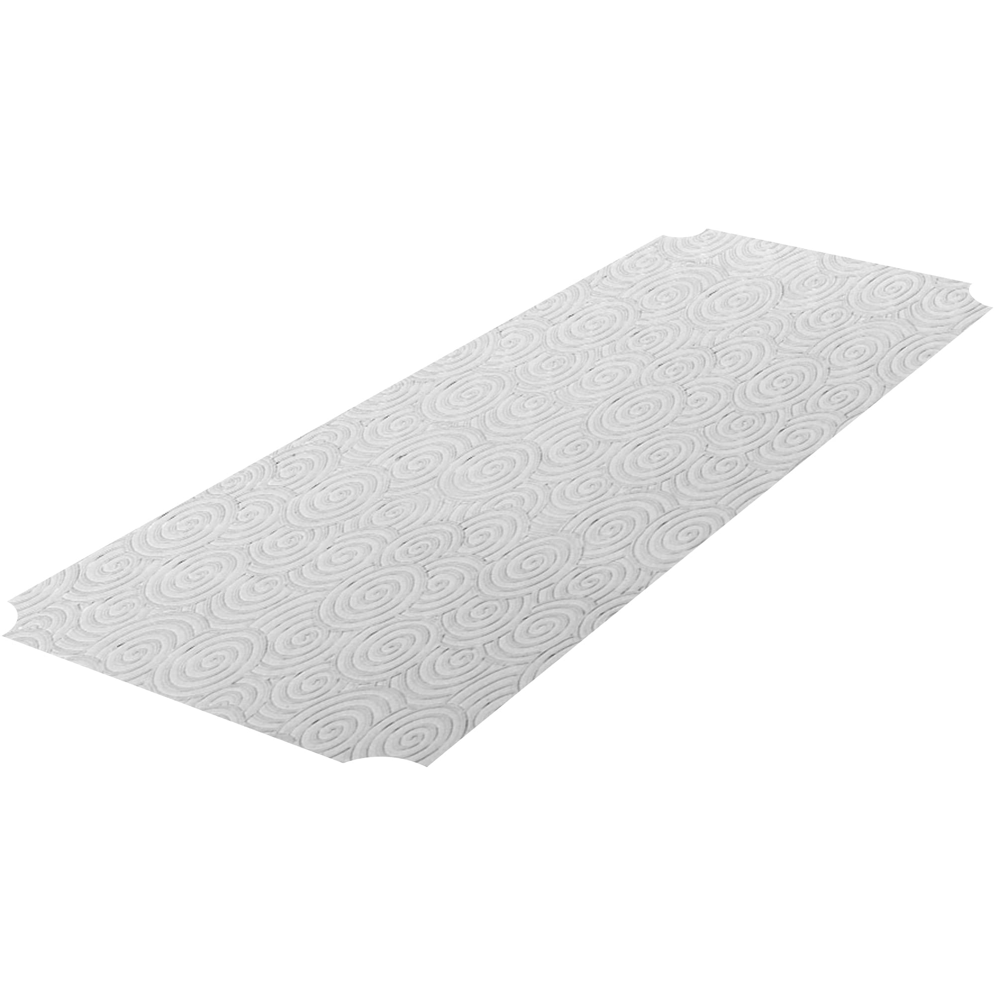 Resilia Shelf Liner Set for Wire Shelving Units β 5 Pack, 14 Inches x 36 Inches, Clear Swirl Spiral Pattern, Anti-Slip, Heavy Duty, Made in The USA, for Kitchen, Bathroom, Garage Storage