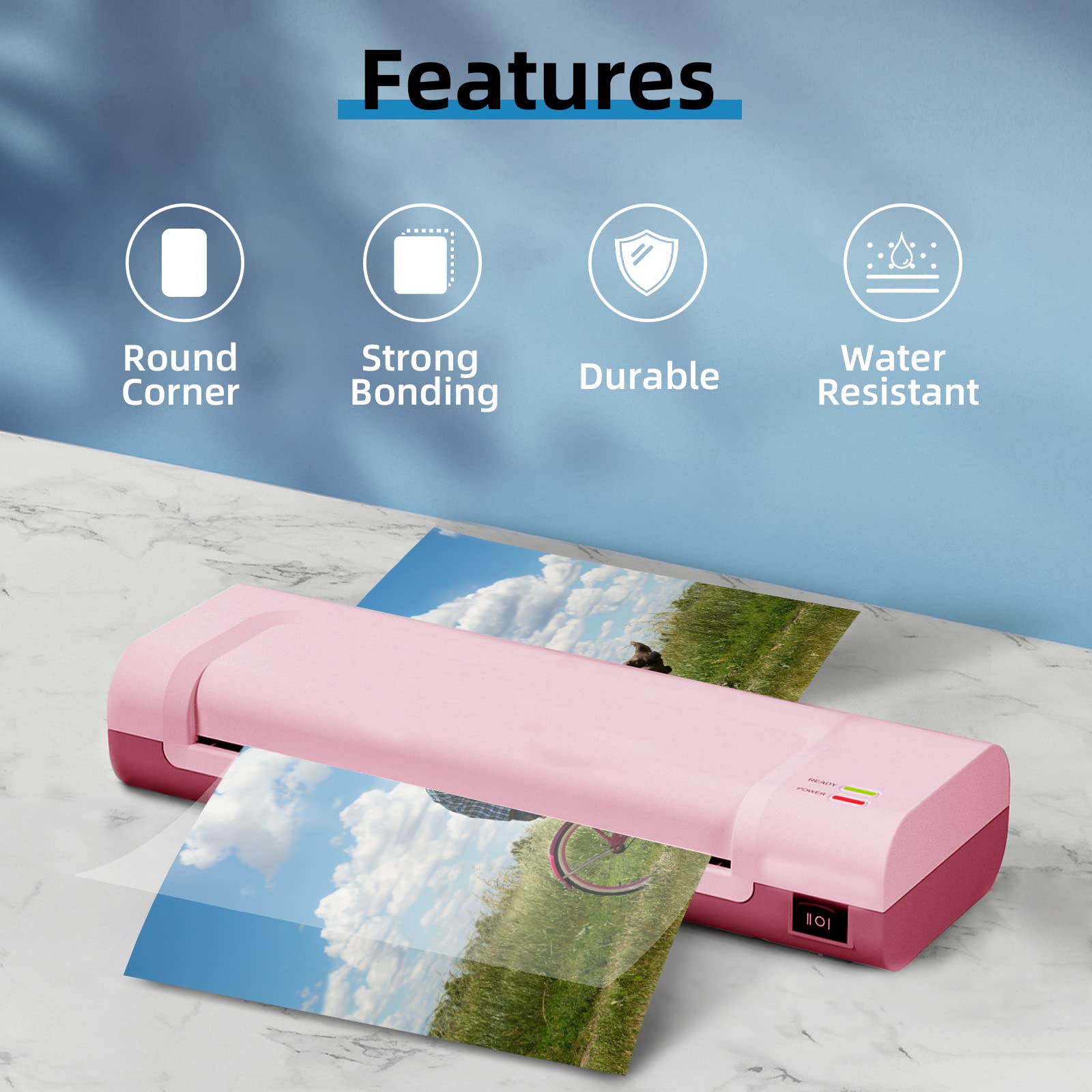 Uinkit Legal Thermal Laminating Pouches 9x14.5inches 4mil Legal Size 100Pack Clear Glossy Lamination Sheets Laminator Pockets (9x14.5x100-4mil)