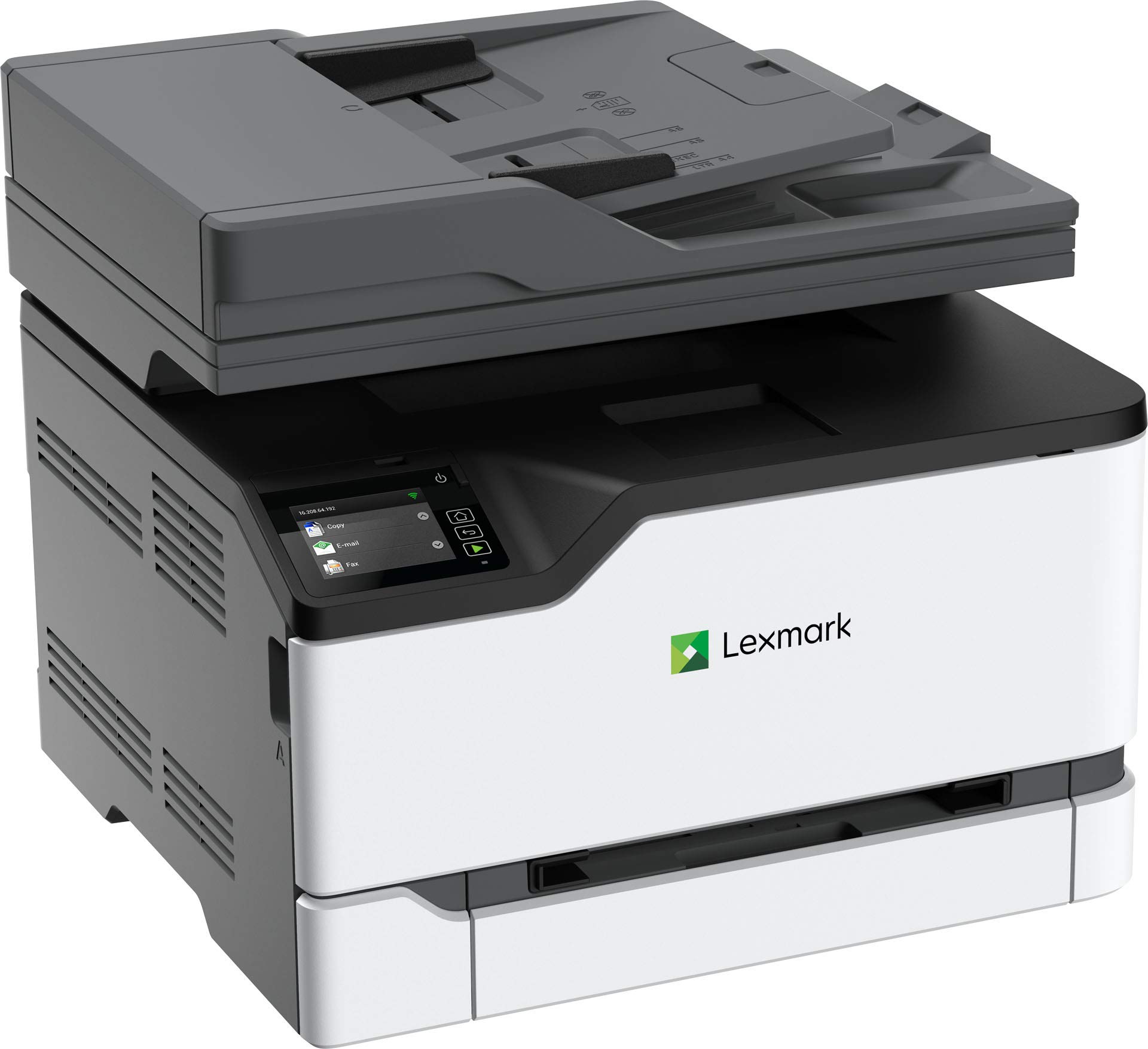 Lexmark MC3224adwe Color Multifunction Laser Printer with Print, Copy, Fax, Scan and Wireless capabilities, Two-Sided Printing with Full-Spectrum Security and Prints Up To 24 ppm (40N9050)