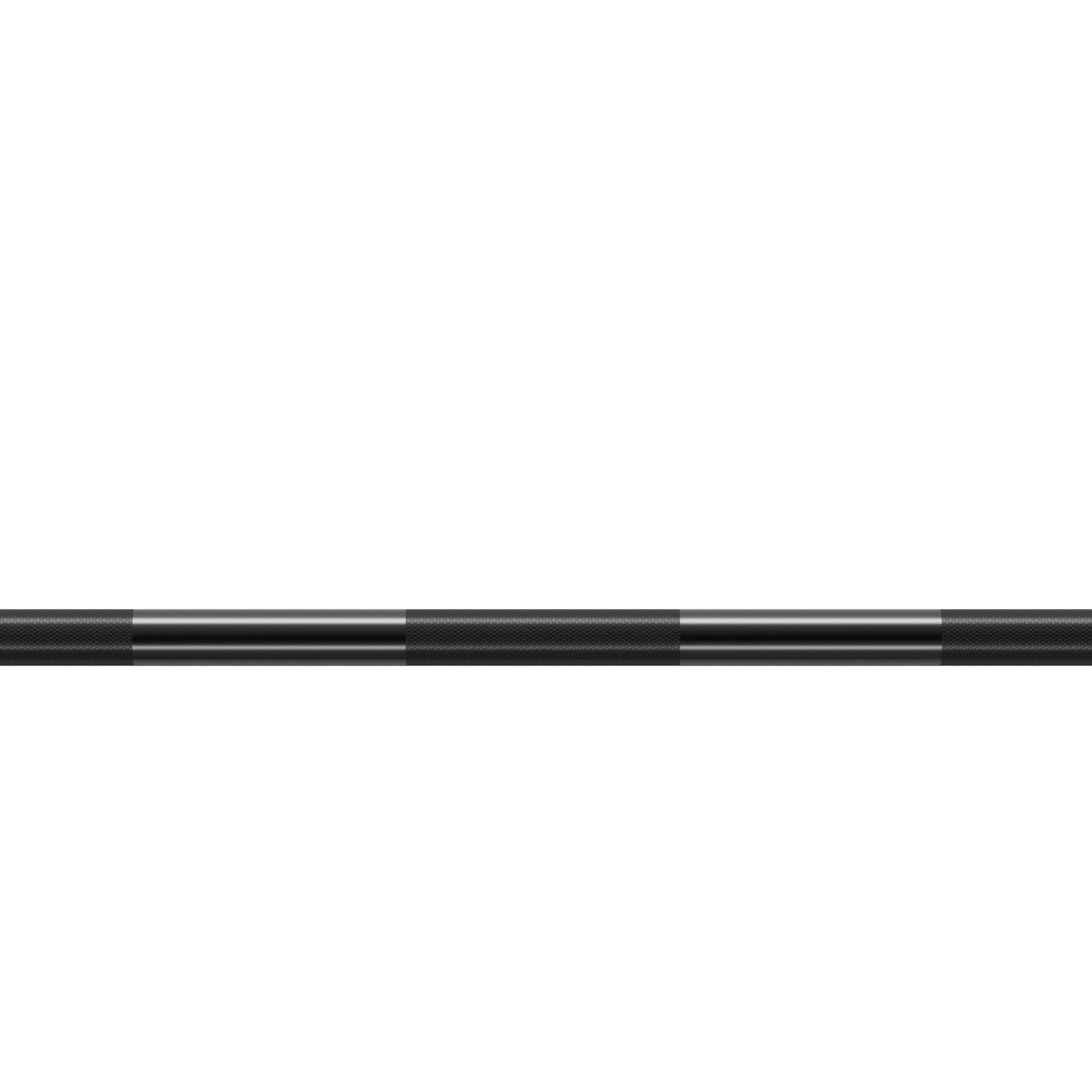 Fitvids Olympic Bar for Weightlifting and Power Lifting Barbell, 700-Pound Capacity (7 Feet, Black)