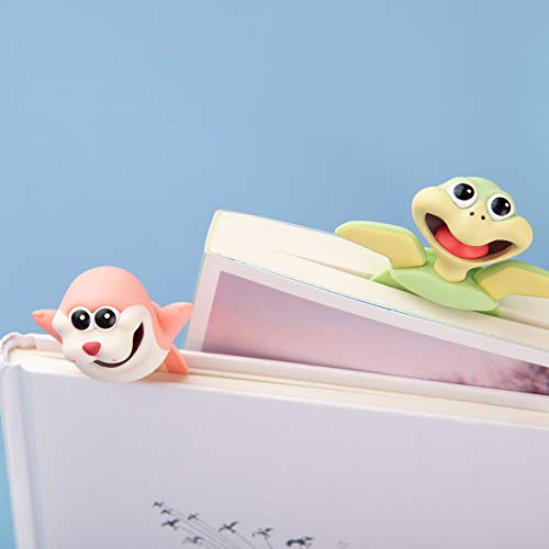 Book Mark, Wacky Bookmarks, 3D Funny Book Mark, Bookmarks for Kids, Book Lovers, Boys and Girl (Sea Seal)