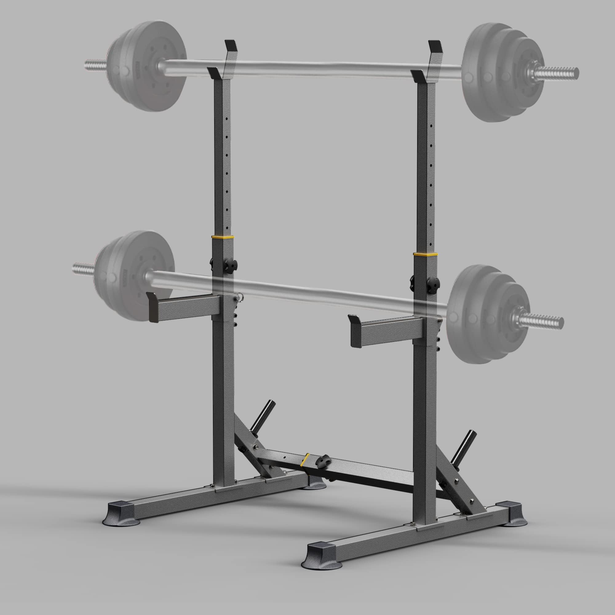 K KiNGKANG Squat Rack,Bench Press Rack Push Up Multi-Function Barbell Rack Weight Lifting Gym Home Gym Equipment