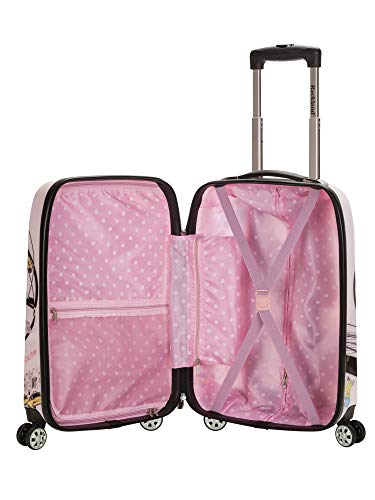 Rockland Departure Hardside Spinner Wheel Luggage, Newyork, Carry-On 20"
