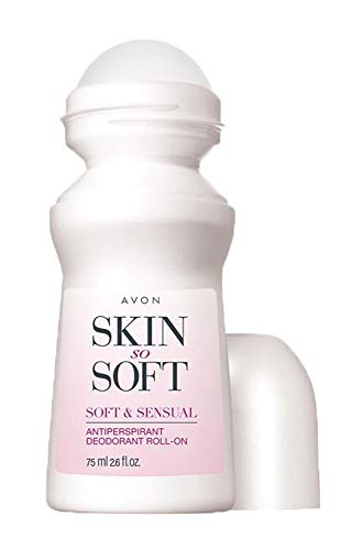 Avon Skin So Soft, Soft & Sensual Roll-On Antiperspirant Deodorant 2.6oz (12-Pack)