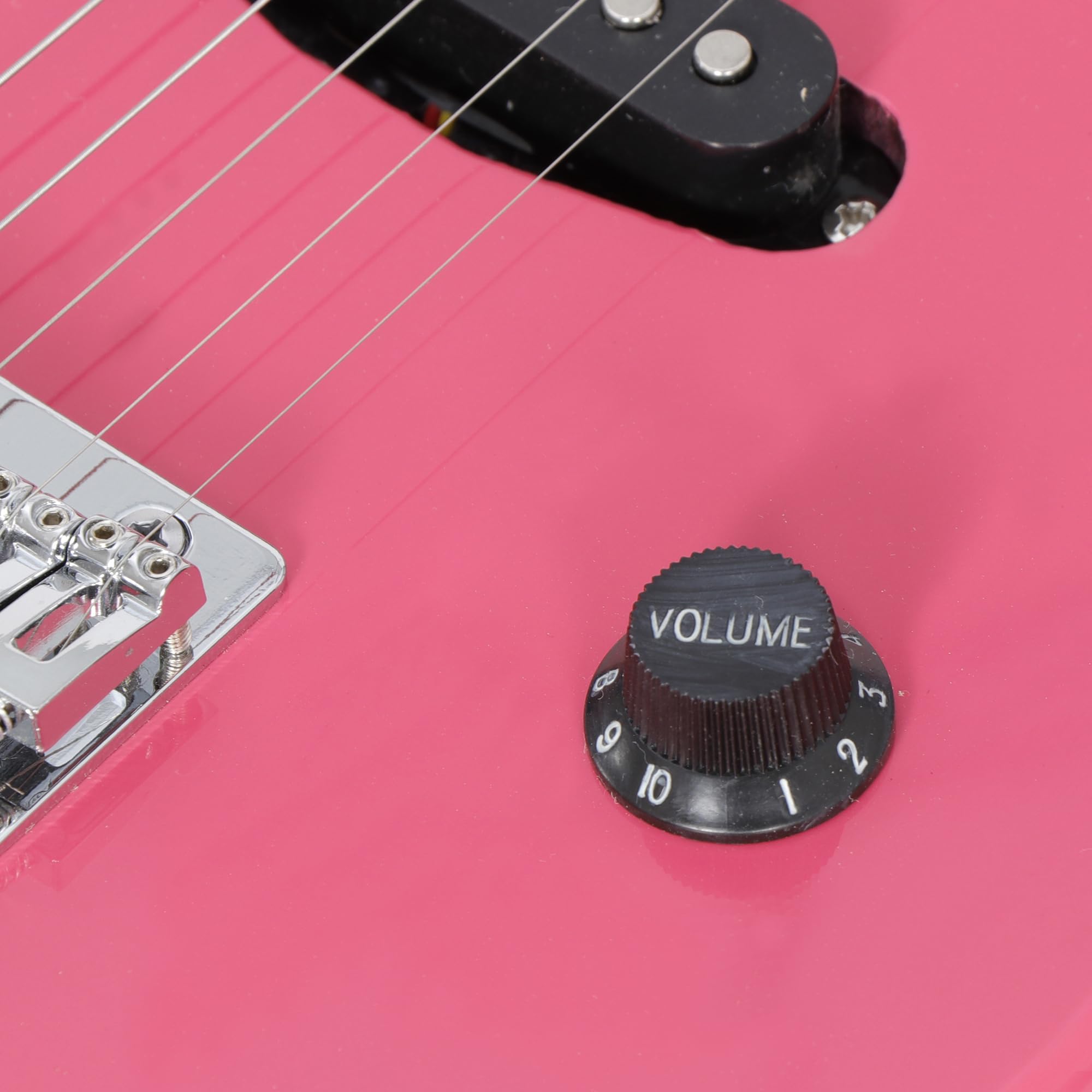 Smartxchoices 30" Inch Kids Electric Guitar with 5W Amp Cable Cord Pick Shoulder Strap Much More Guitar Combo Accessory Kit for Beginner Starter (Pink)
