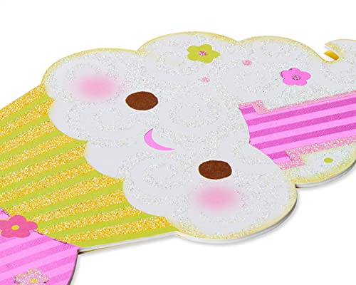 American Greetings 1st Birthday Card for Girl (Cupcake)