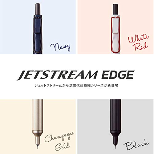 uni Jetstream EDGE 0.28mm Oil-based Ballpoint Pen, Navy Body (SXN100328.9)