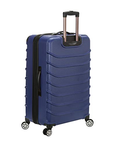 Rockland Speciale Hardside Expandable Spinner Luggage, Blue, 2-Piece Set (20/28)