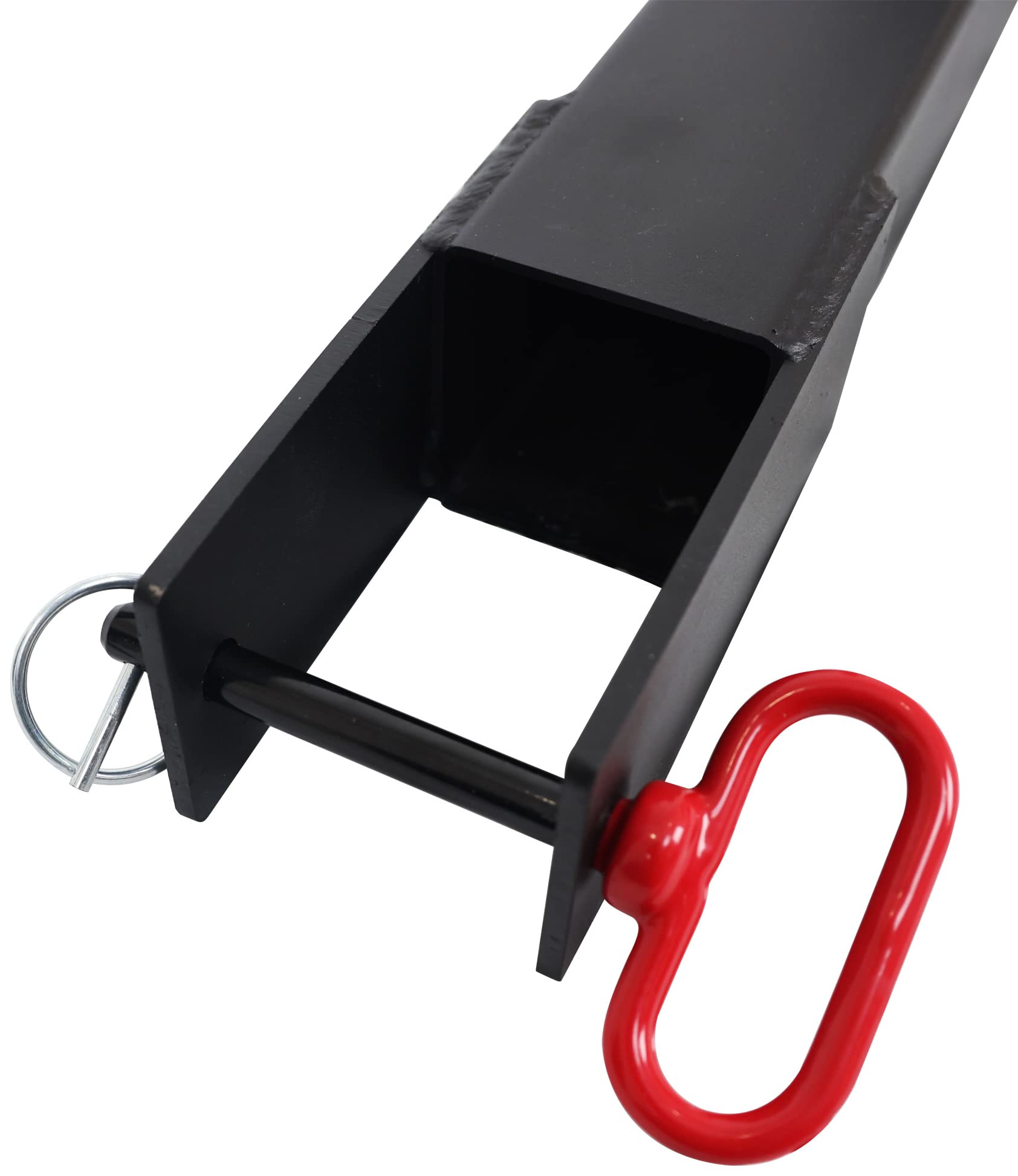 Signature Fitness Belt Squats, Curls, Rows, or Guided Deadlifts Attachment, Fits 2'' x 2'', 3'' x 2'', 3'' x 3'' Racks, Black